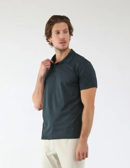 GLYDER Fairway Polo - Black
