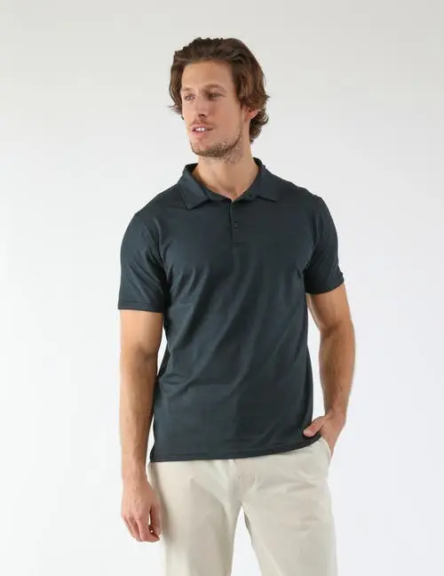 GLYDER Fairway Polo - Black