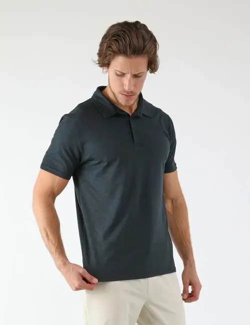 GLYDER Fairway Polo - Black
