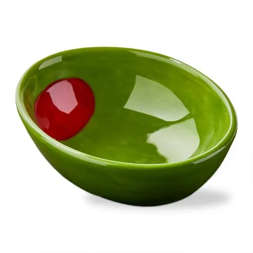 TAG Olive Stoneware Serving Bowl Multi 4 Oz 4 X 3.3 X 1.5