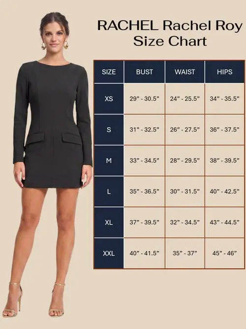 Rachel Rachel Roy Gizelle Long Sleeve Mini Dress