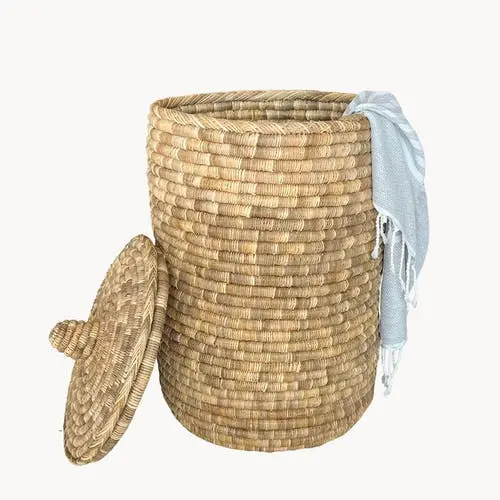 APARTMENT F Palm Laundry/storage Hamper With Lid