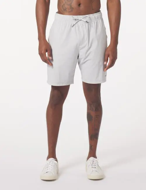 GLYDER Court Short 7.5" Inseam - Ash Grey