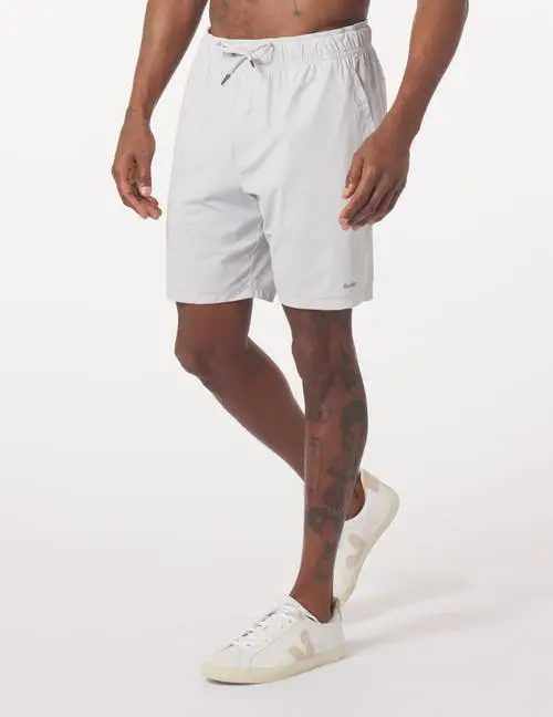 GLYDER Court Short 7.5" Inseam - Ash Grey