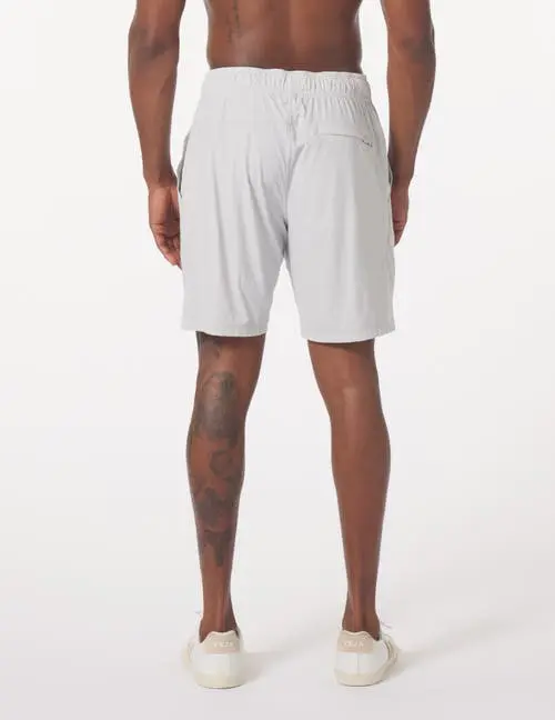 GLYDER Court Short 7.5" Inseam - Ash Grey