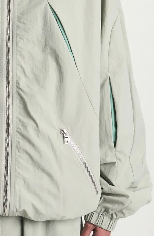 RtA Water-resistant Nylon Zip-up Jacket