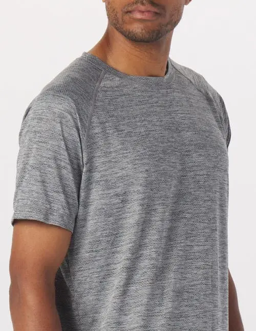 GLYDER Motivator Raglan Tee - Black