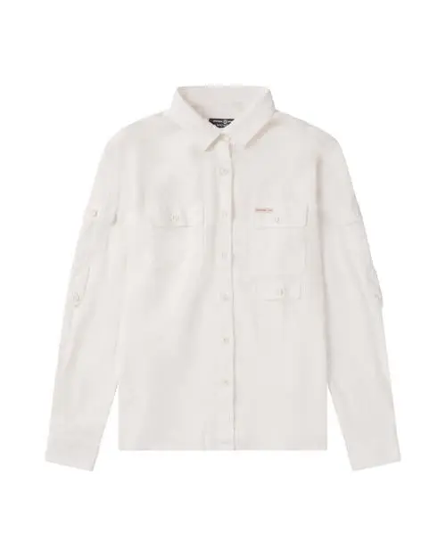 AMUNDSEN Traveller's Linen Shirt - Natural