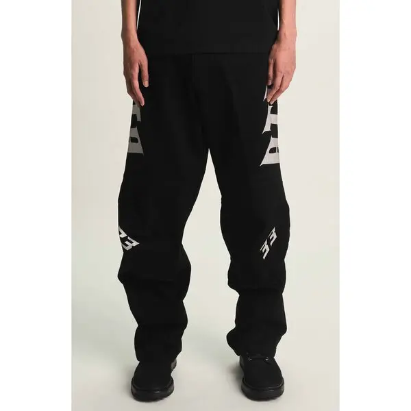RtA Alwin Moto Pants - Black