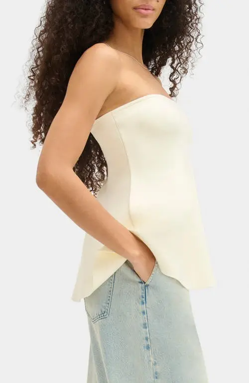 ALIGNE Amy Flared Strapless Top