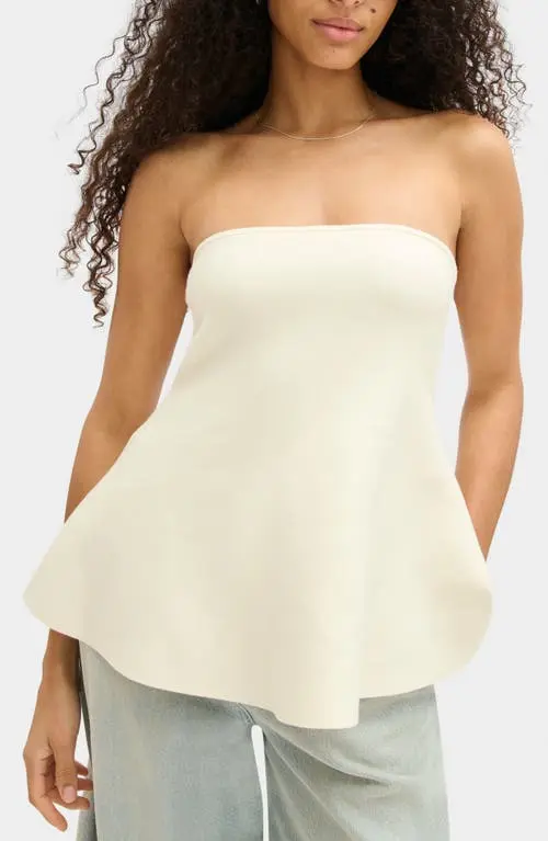 ALIGNE Amy Flared Strapless Top