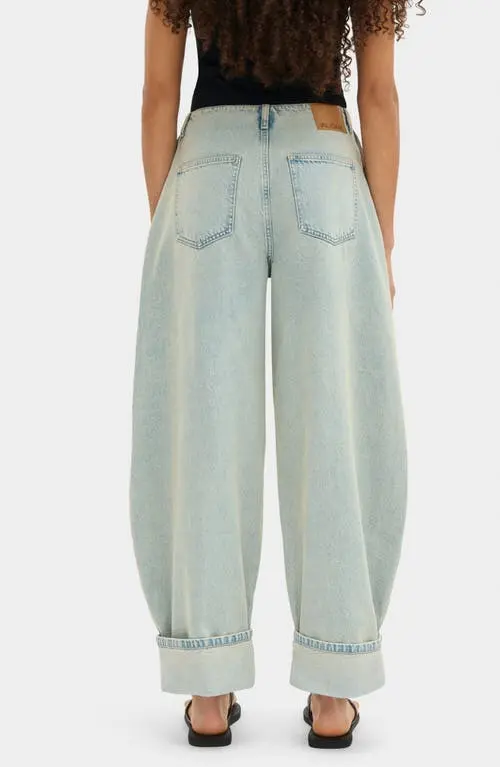 ALIGNE Christina Cuffed Barrel Leg Jeans