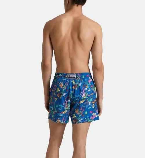 Vilebrequin Stretch Short Swim Trunks - Palace Blue