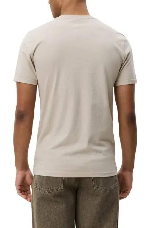 LES DEUX Core Organic Cotton T-shirt - Light Sand