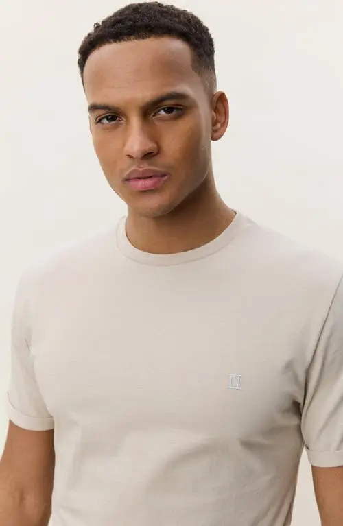 LES DEUX Core Organic Cotton T-shirt - Light Sand