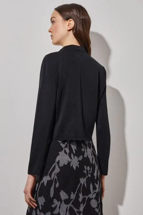 Ming Wang Tailored Moto Jacket