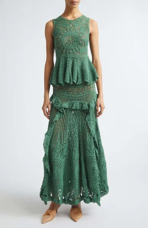 Ulla Johnson Cora Sleeveless Crochet Top
