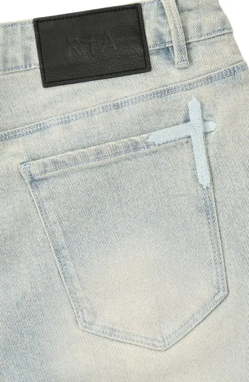 RtA Bryant Skinny Jeans - Frozen Fade