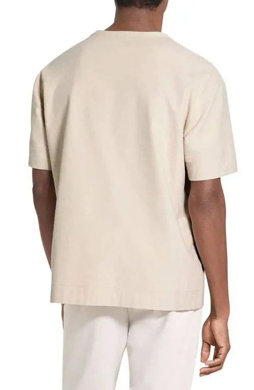 Theory Boxy Terry Cloth T-shirt