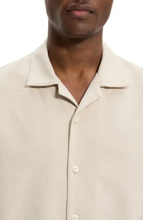 Theory Terry Cloth Camp Shirt