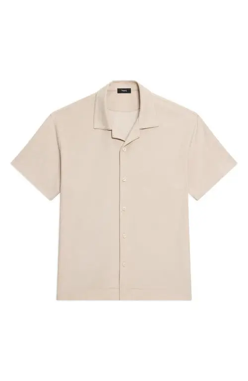 Theory Terry Cloth Camp Shirt