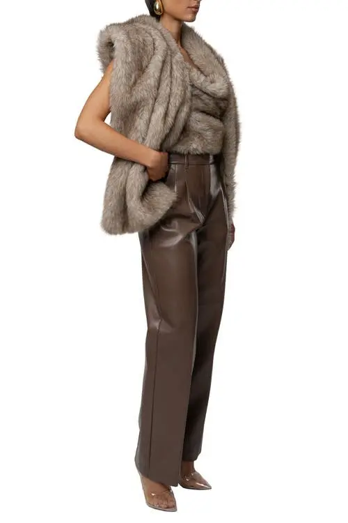 JLUXLABEL Winter Bliss Faux Fur Wrap