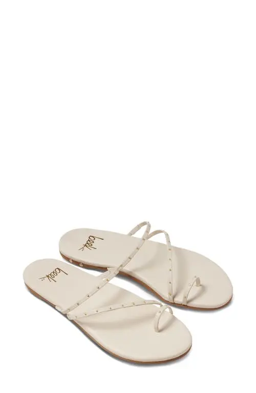 Beek Ula Studded Leather Sandal - Vanilla