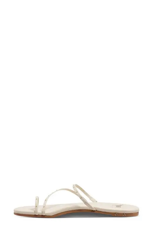 Beek Ula Studded Leather Sandals - Vanilla