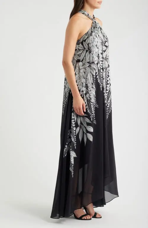 Kobi Halperin Daria Sleeveless Handkerchief Hem Maxi Dress