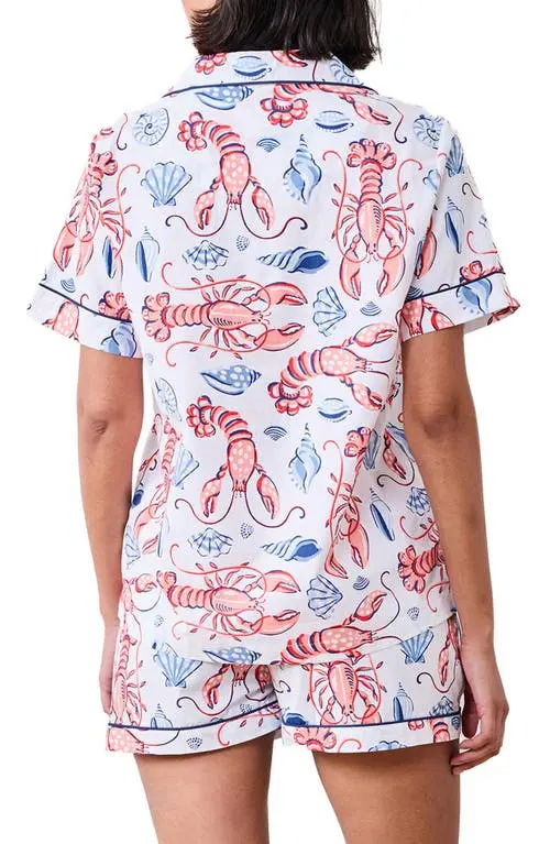PRINTFRESH Cotton Poplin Short Pajamas