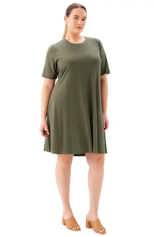 Karen Kane A-line Jersey Minidress