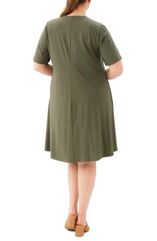 Karen Kane A-line Jersey Mini Dress
