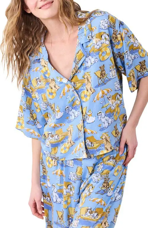 PRINTFRESH Wildest Dreams Satin Pajamas