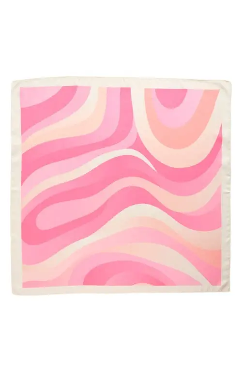 FRASIER STERLING Spritz Square Scarf - Pink