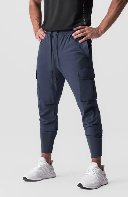 ASRV Tetra-lite Cargo High Rib Water Repellent Jogger - Navy