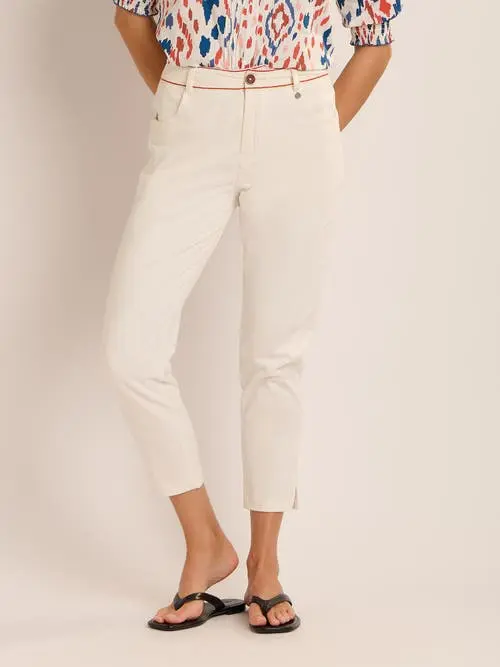 BRAKEBURN Blake Embroidered Detail Pants