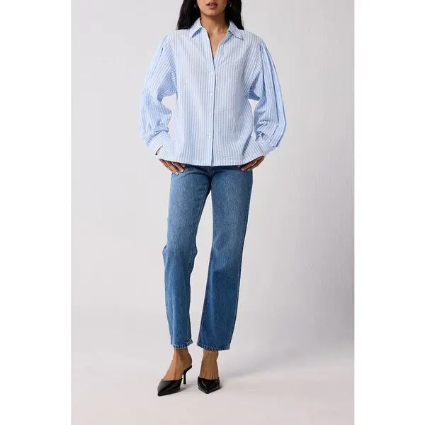 REISTOR Shirt With Long Balloon Sleeves