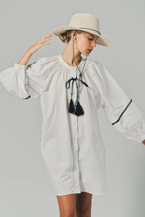 The Shirt By Rochelle Behrens The Minka Shirt Dress