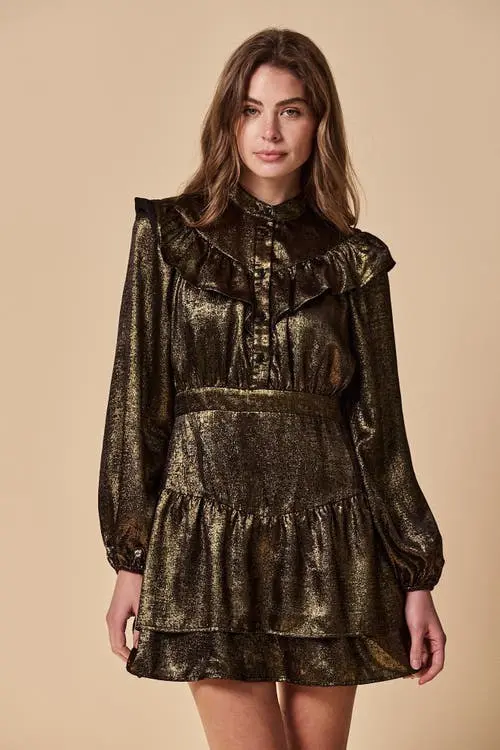 The Shirt By Rochelle Behrens Gwenyth Mini Dress