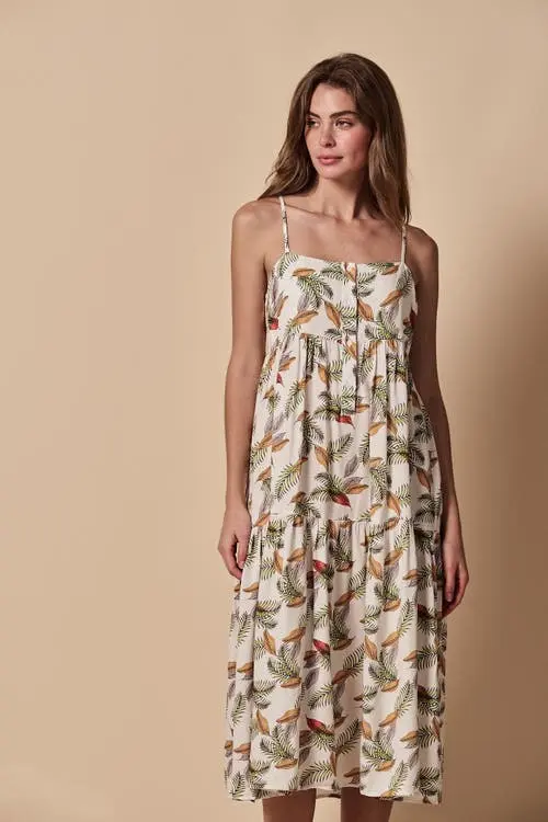 The Shirt By Rochelle Behrens Leora Midi Dress