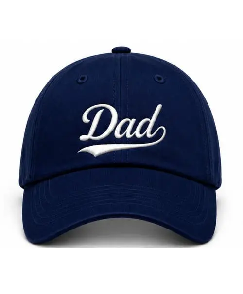 BITS & BOWS Dad Legacy Baseball Hat - Navy