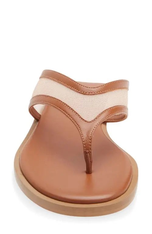 Freda Salvador Mesh Flip Flop - Stone Mesh