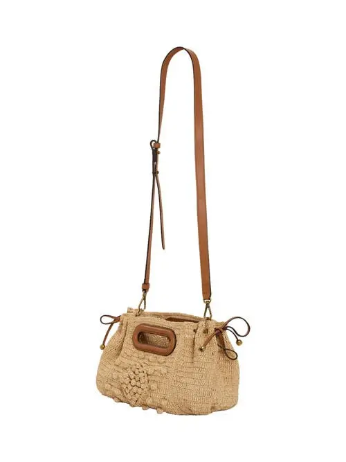 Gerard Darel Handwoven Crossbody Bag