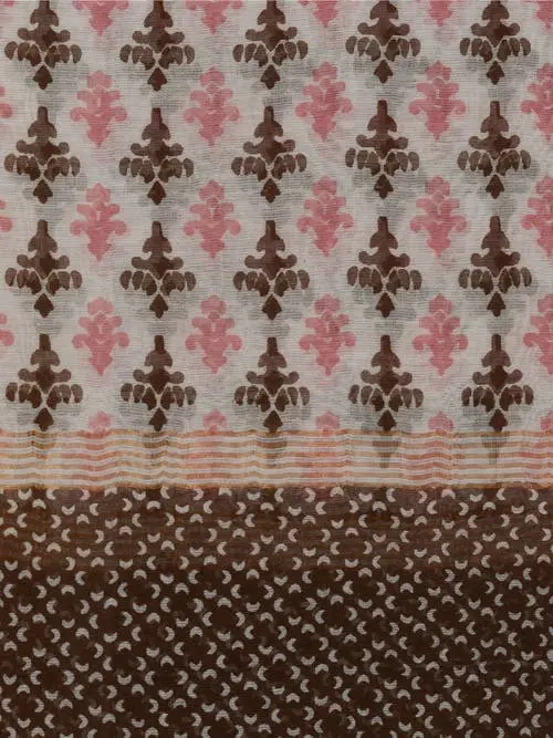Gerard Darel Hand Printed Silk Blend Scarf - Pink