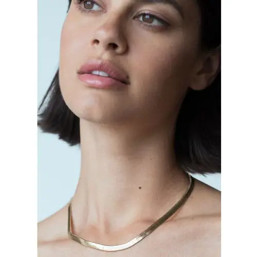 OUTOFOFFICE Herringbone 5 Mm Chain Necklace