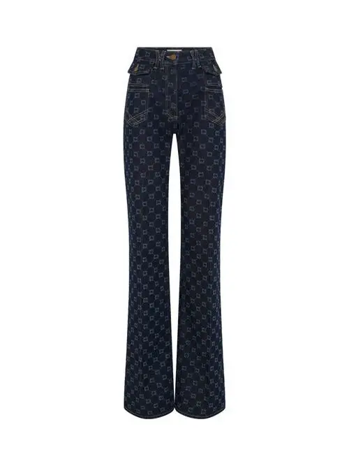 Gerard Darel High Waist Flare Jeans - Raw