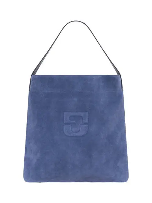 Gerard Darel Lady Arch Handle Shoulder Tote - Cornflower