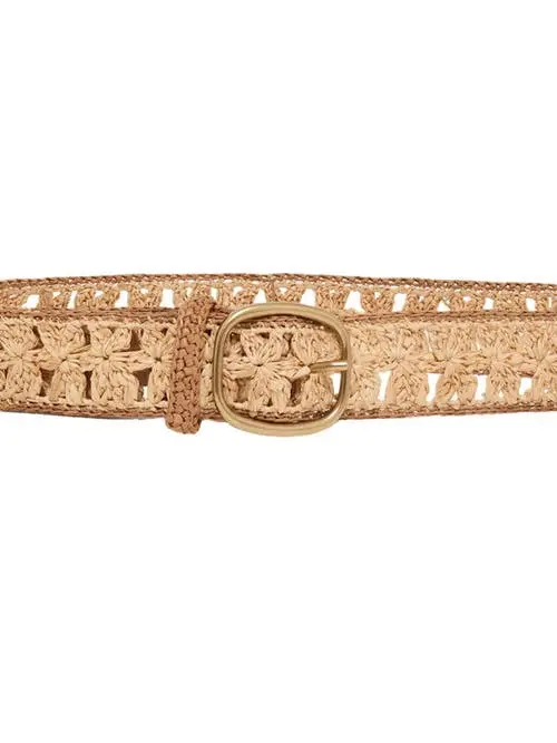 Gerard Darel Paloma Raffia Belt