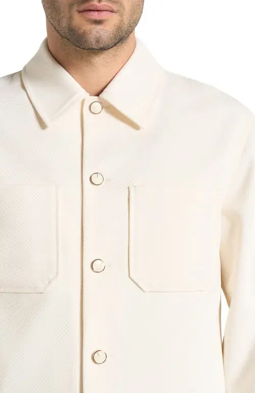 Manière De Voir Benoit Twill Cropped Shirt