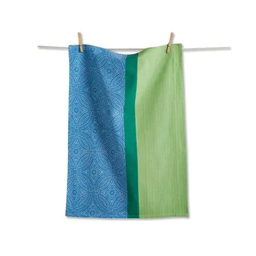 TAG Jacqura Remi Jacquard Tea Towels Multi Pack For Kitchen - Multicolored